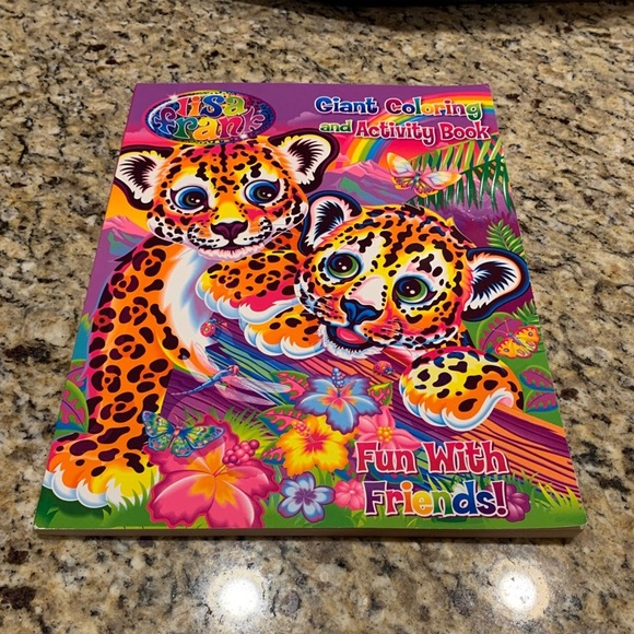 Lisa Frank | Toys | Lisa Frank Giant Coloring And Activity Book | Poshmark